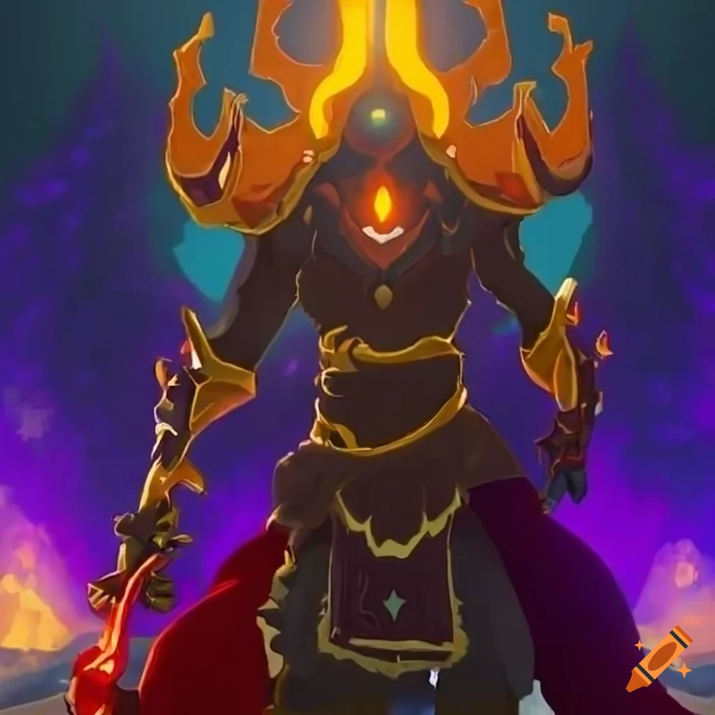 Image of shadowblight ganon from the legend of zelda: breath of the ...