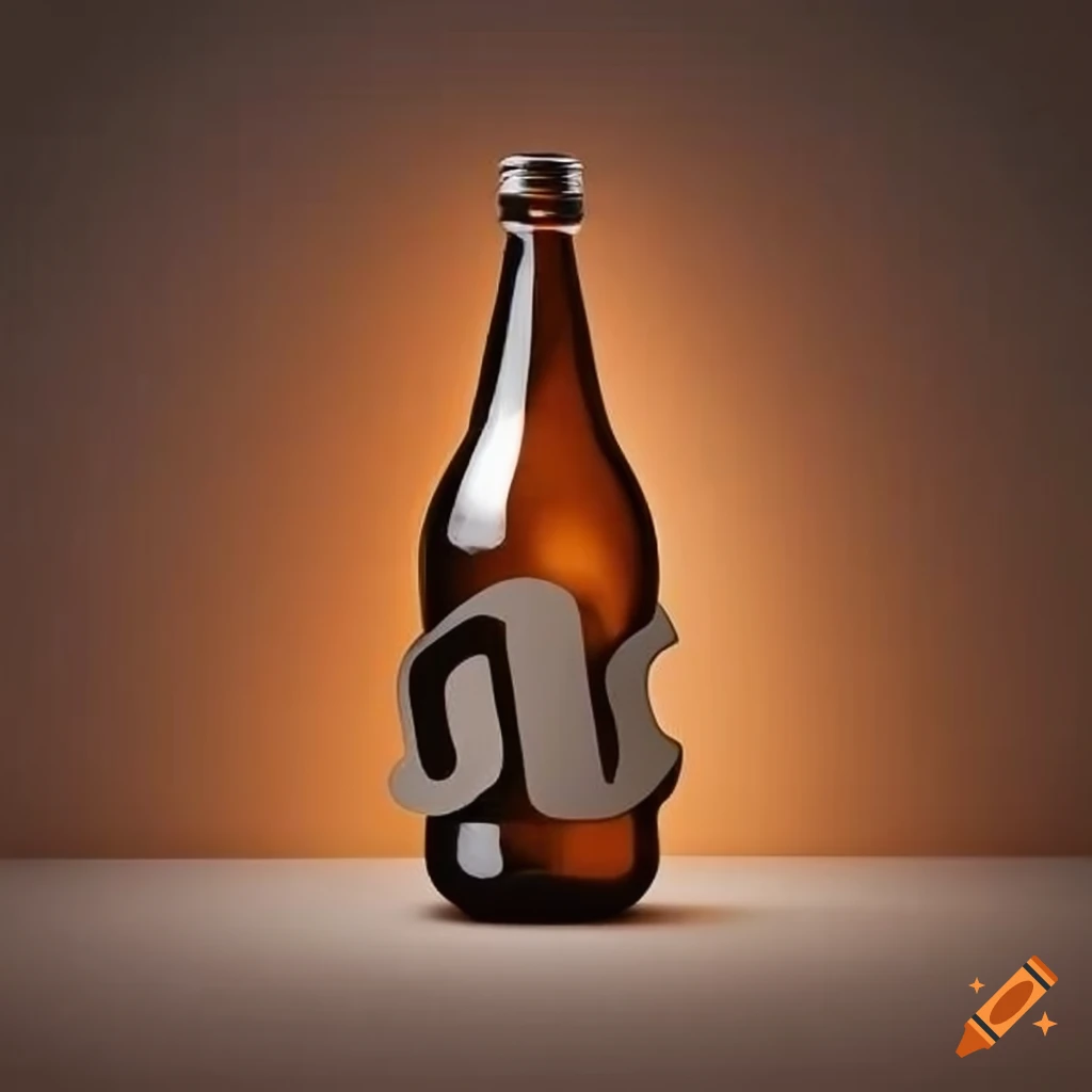 Sophisticated and artistic cider bottle label design by chillida