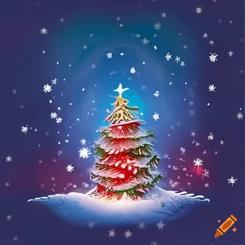 Festive Christmas Card On Craiyon