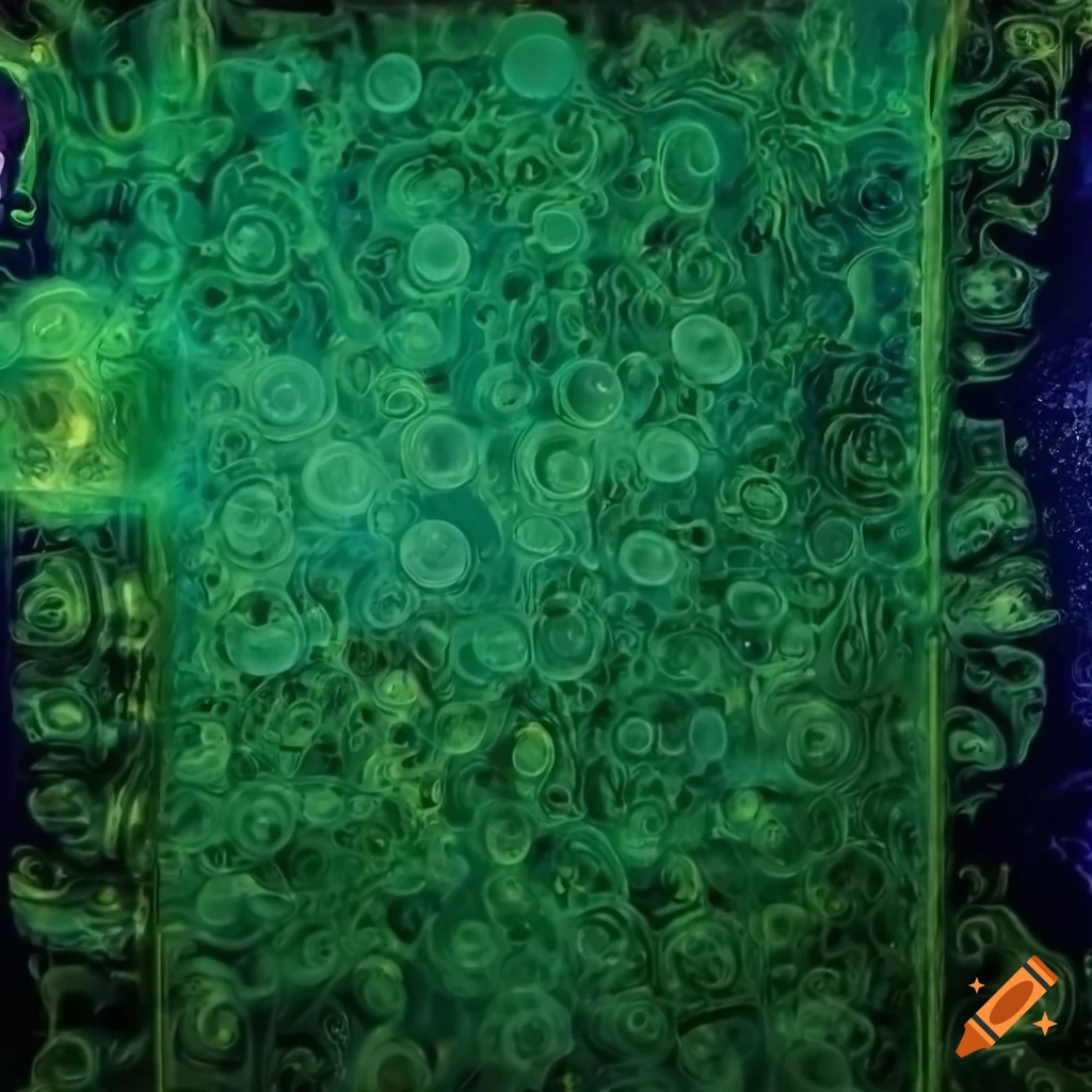 2d game artwork of an alien creature in a wet environment on Craiyon