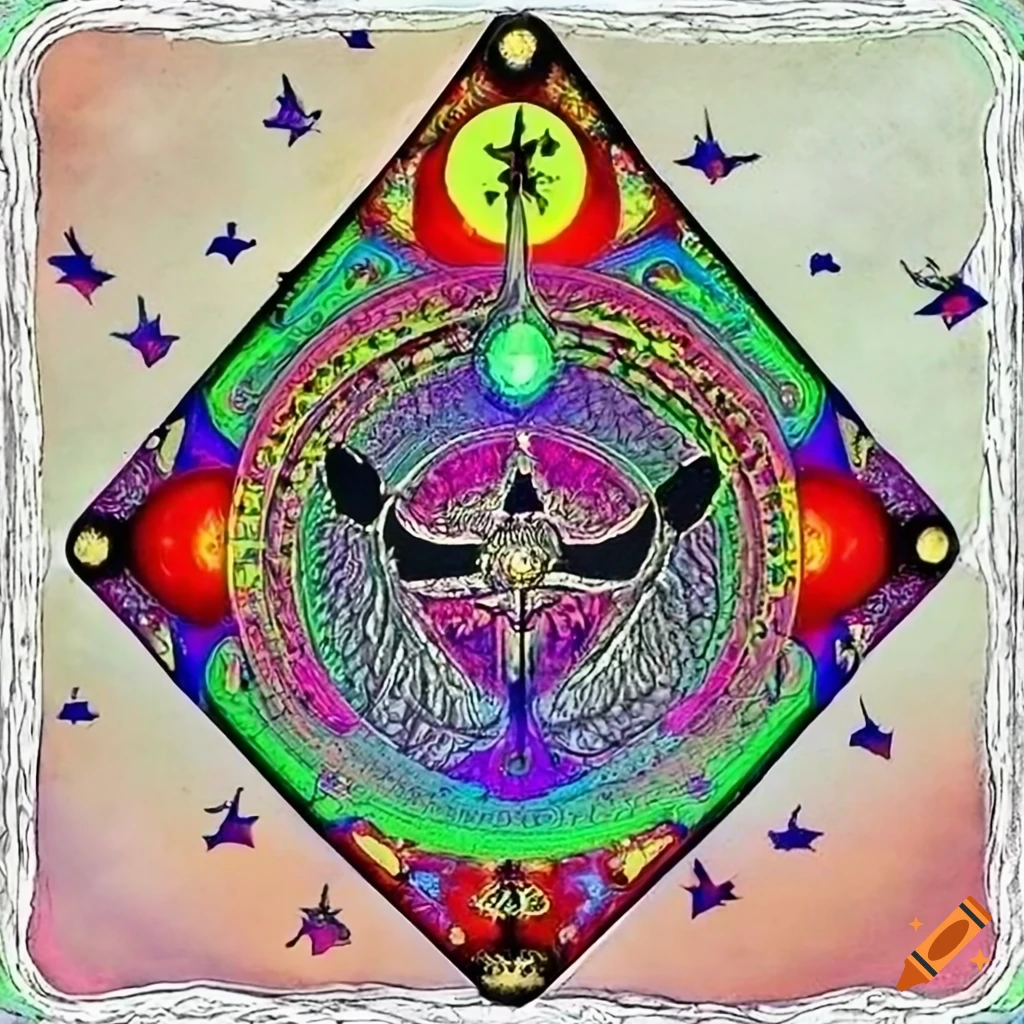 Intricately ornate Devil's Pendulum Board on Craiyon