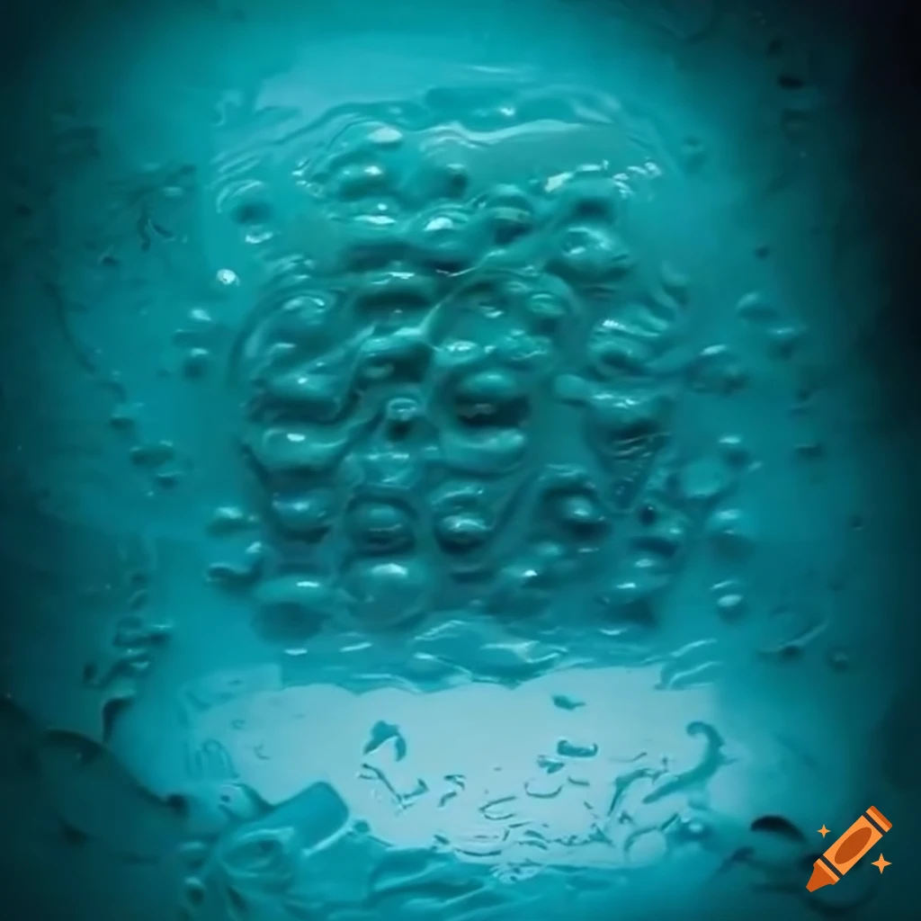 Alien-themed 2D game with wet and slimy landscape on Craiyon