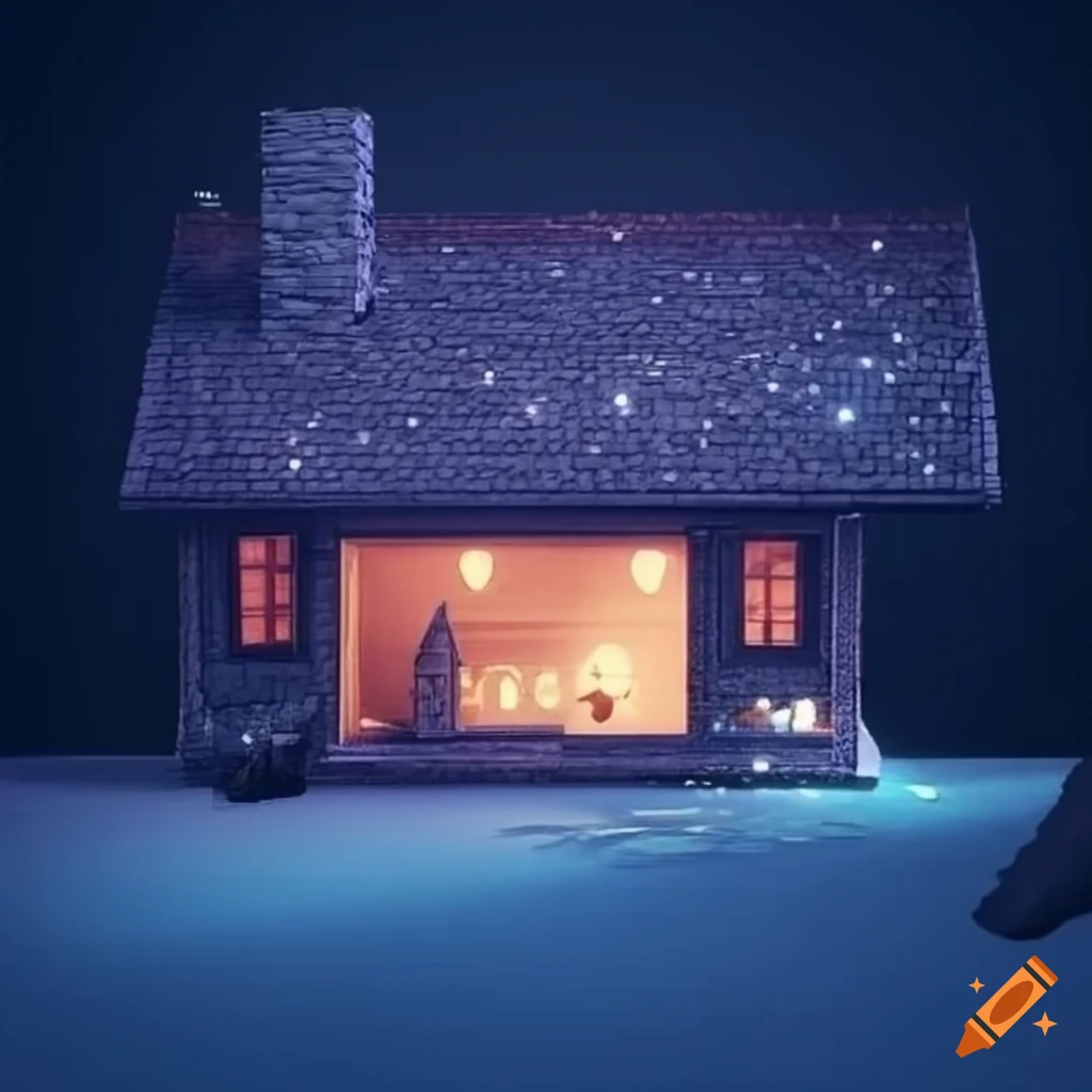 Image of a quaint book shack on Craiyon