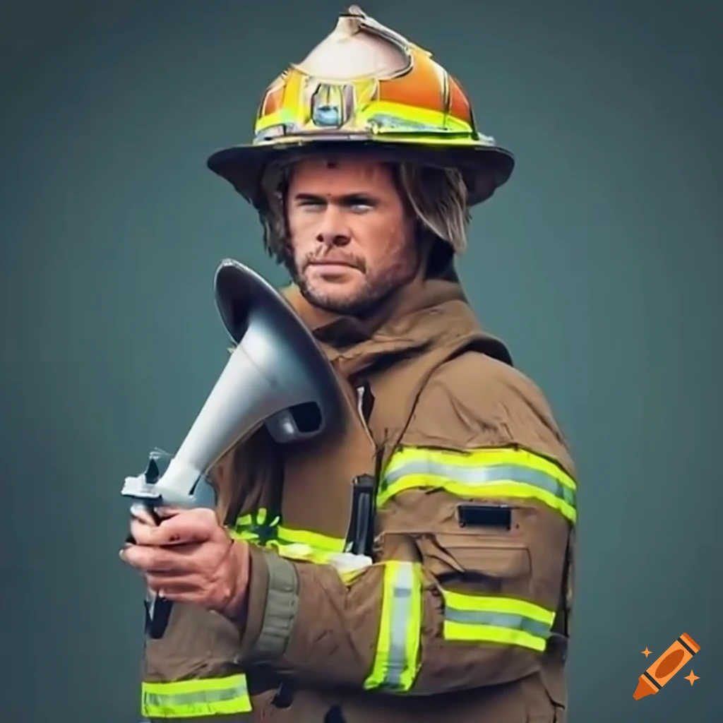 Firefighters images created on Craiyon