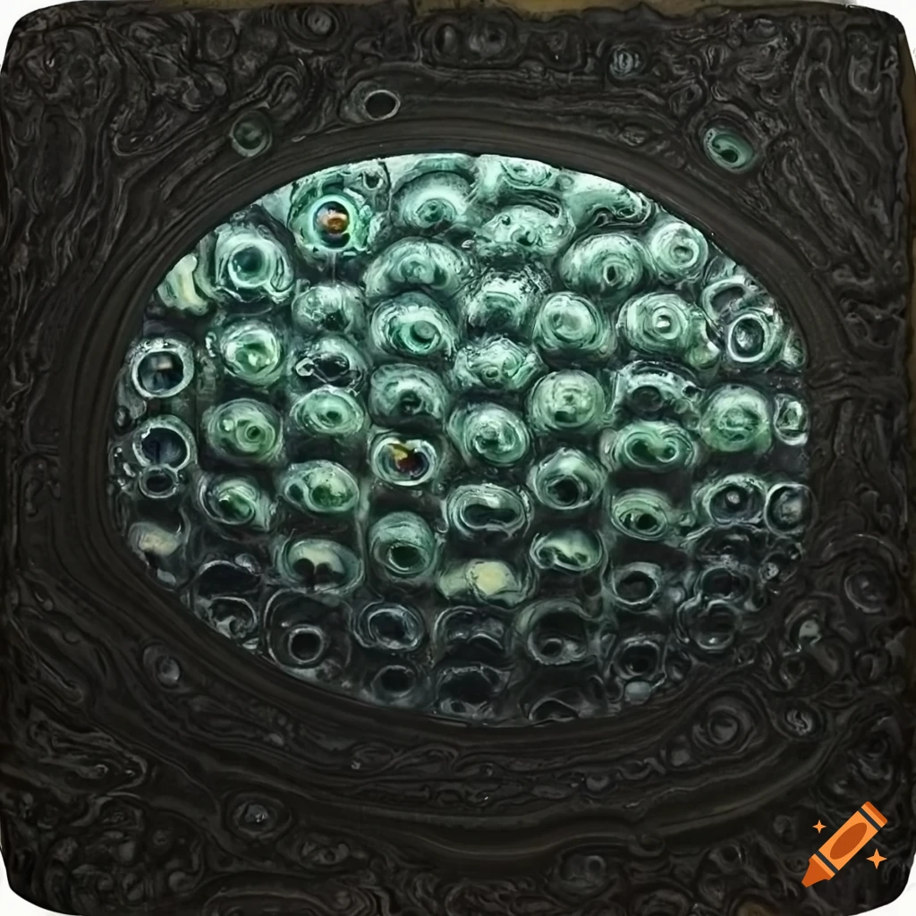 Creepy alien game with h r giger inspired graphics