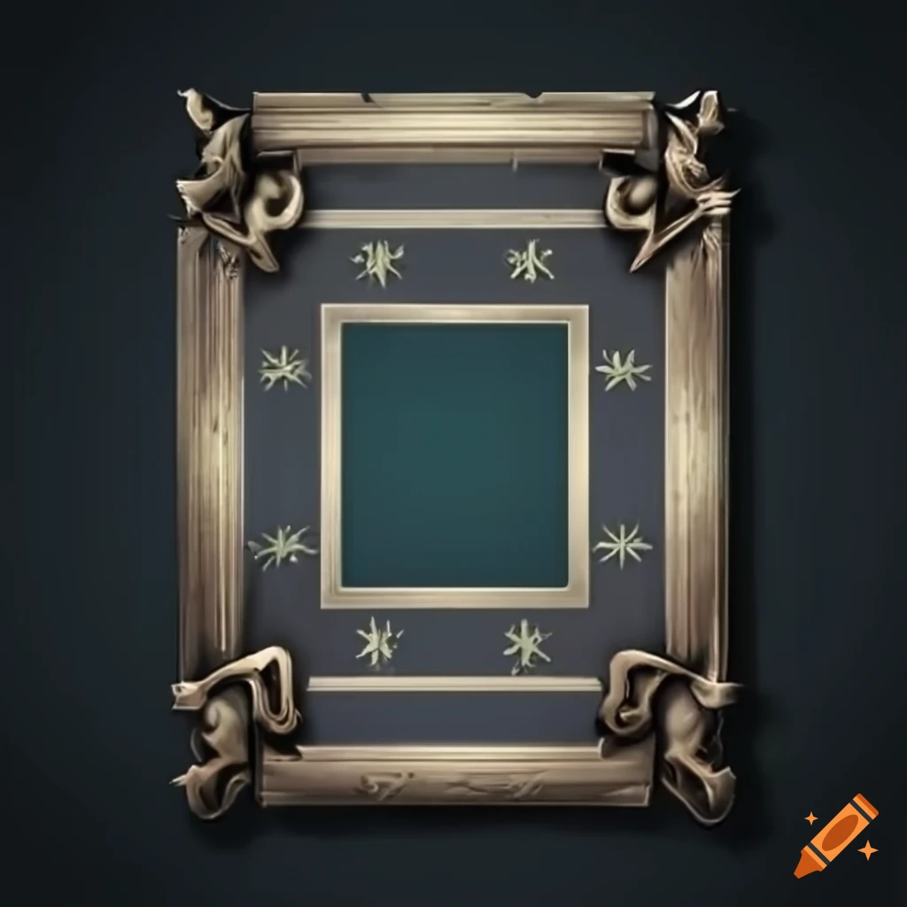 Rpg ui border design on Craiyon