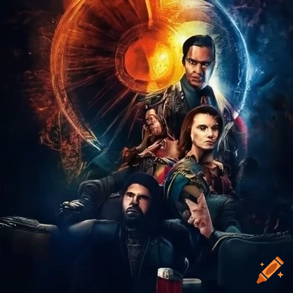 Poster for a new blockbuster movie on Craiyon