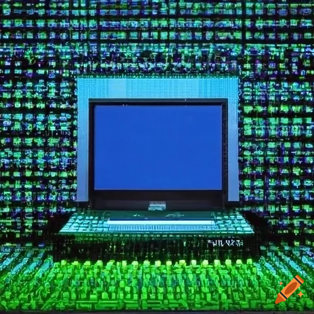 Nic cage as a hacker in front of a computer screen on Craiyon