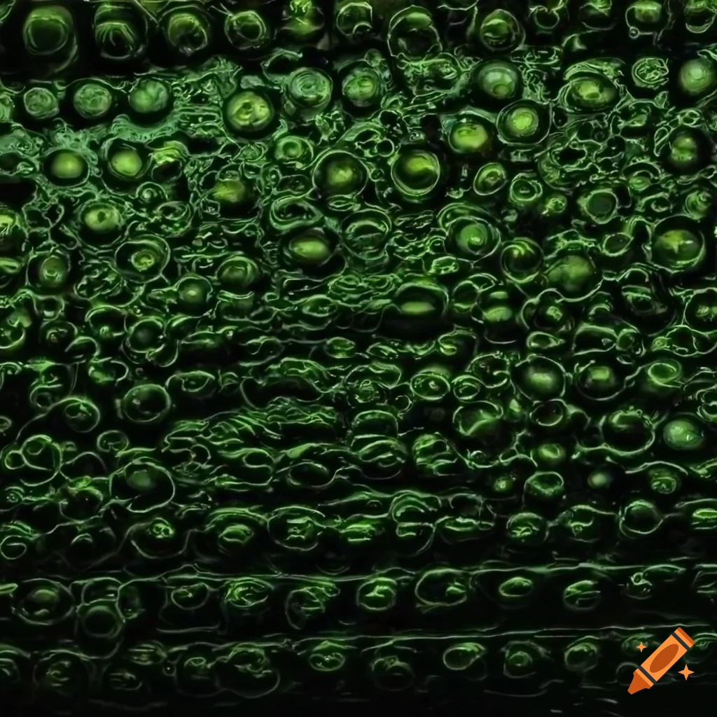 Alien-themed 2d game with wet and slimy landscape on Craiyon