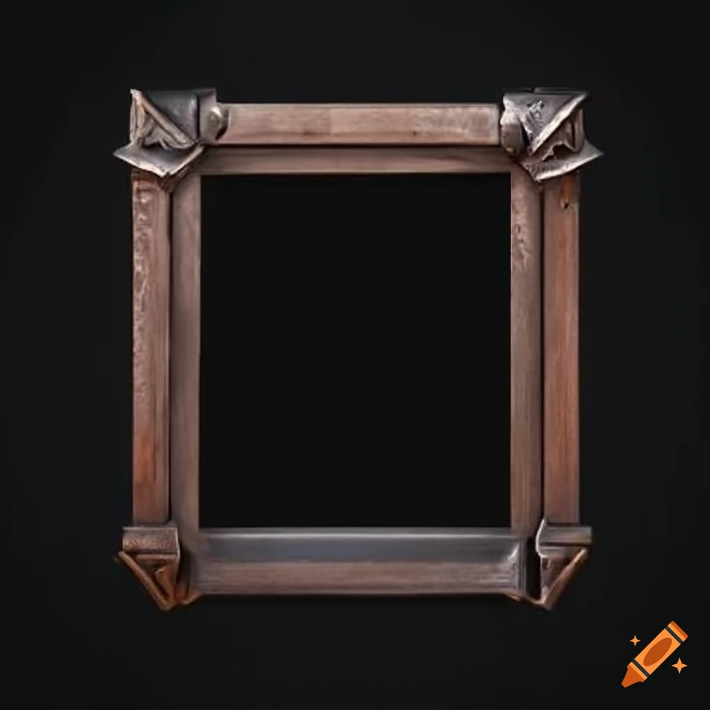 Square frame for rpg game inventory on Craiyon