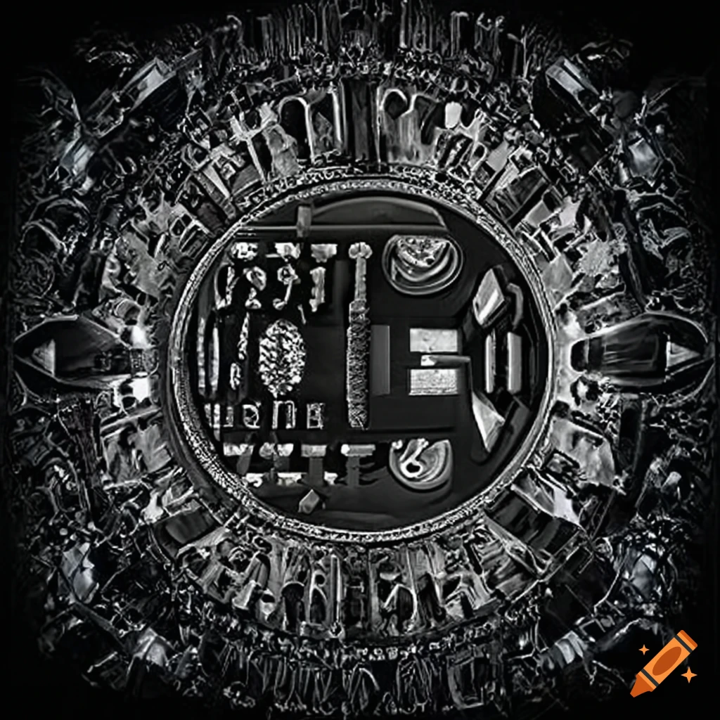 Heavy metal calligraphy for "hackerz" on Craiyon