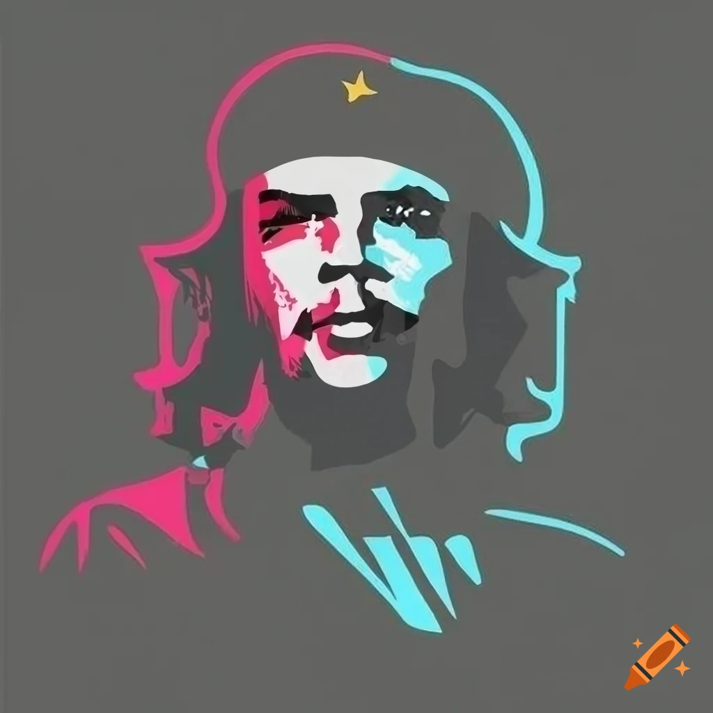 Portrait of che guevara on Craiyon