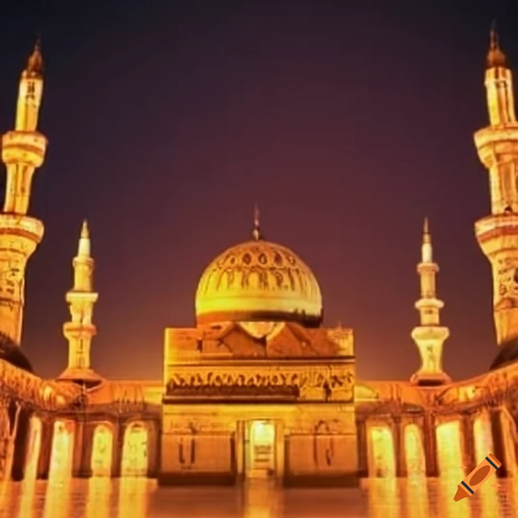 Islamic history illustration on Craiyon