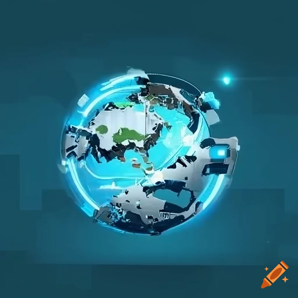 Illustration of ai automatisation solving problems on Craiyon