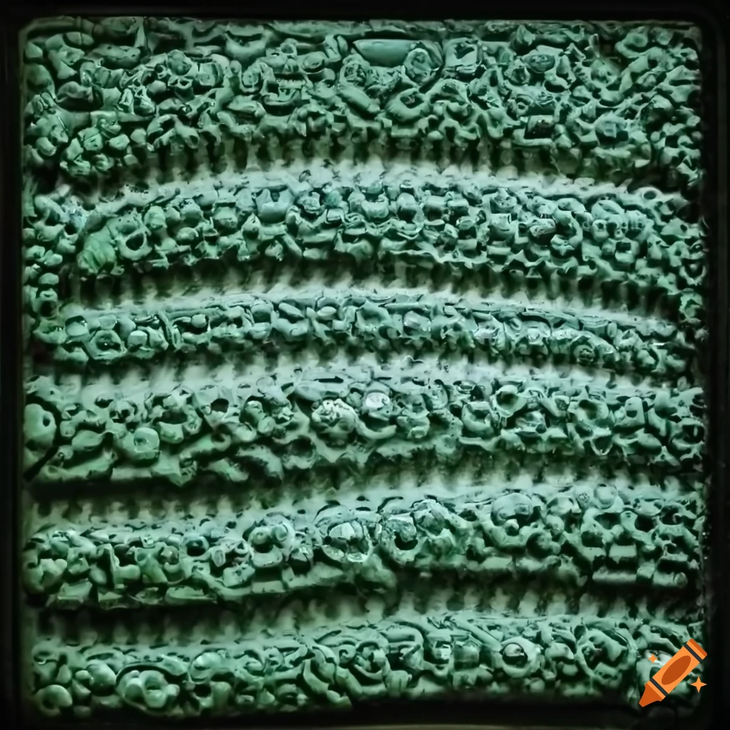 2d game art of a creepy alien in giger-inspired style on Craiyon