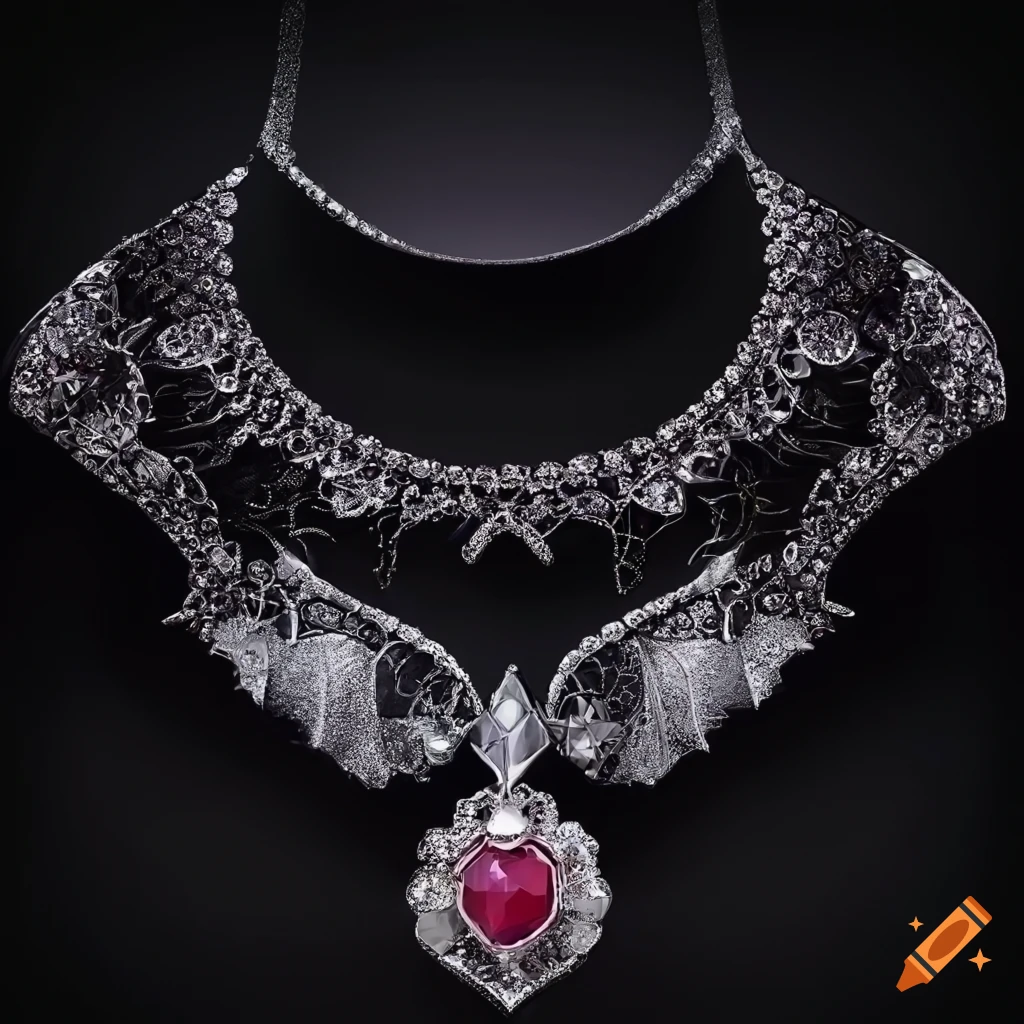 Fractal pattern earrings on Craiyon