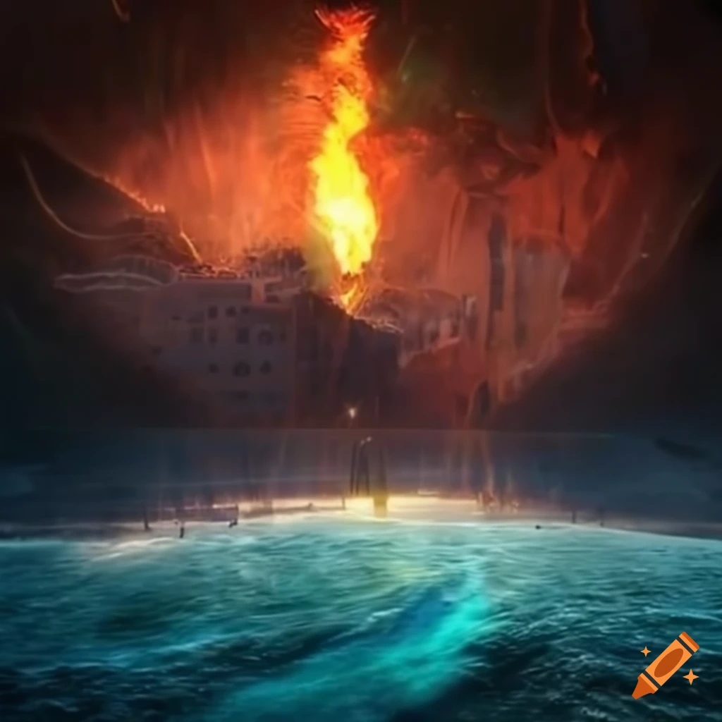 Image of a planet about to explode