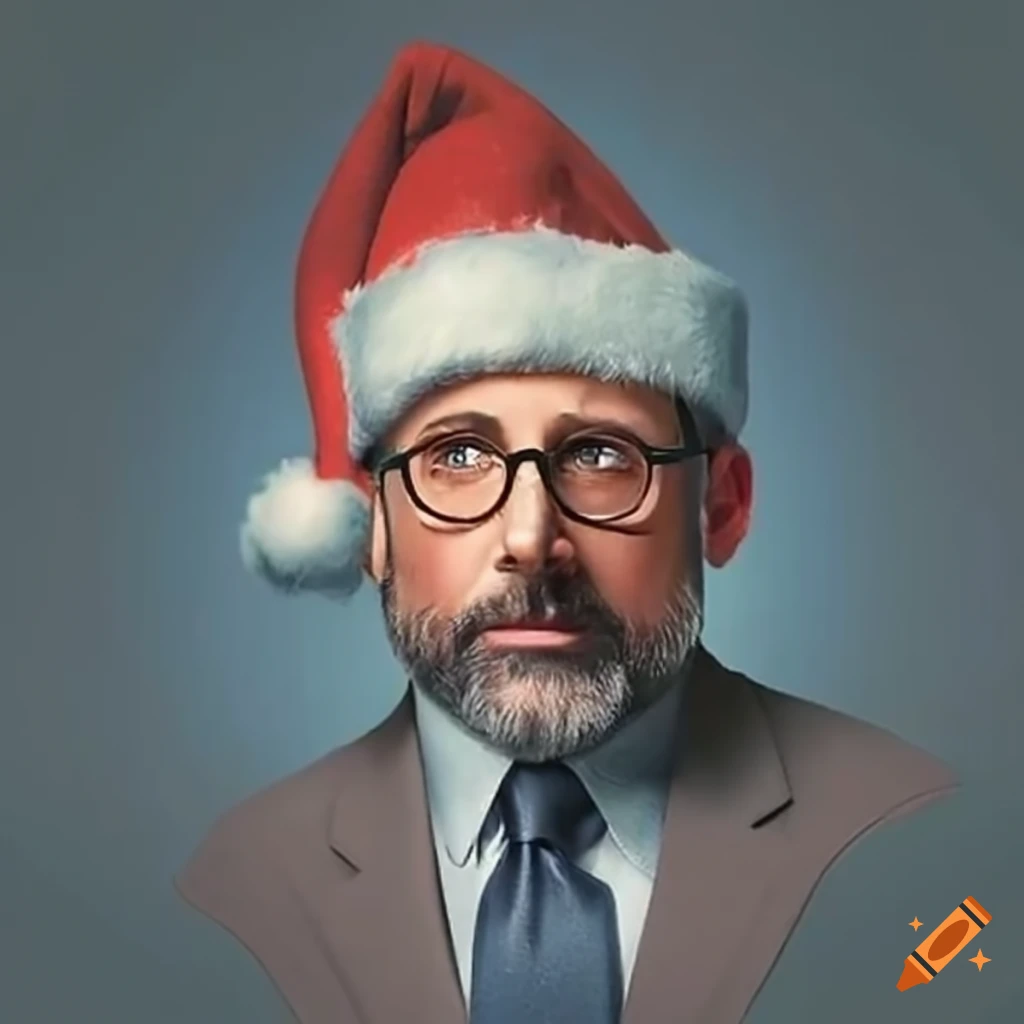 Adam sandler portraying santa claus on Craiyon