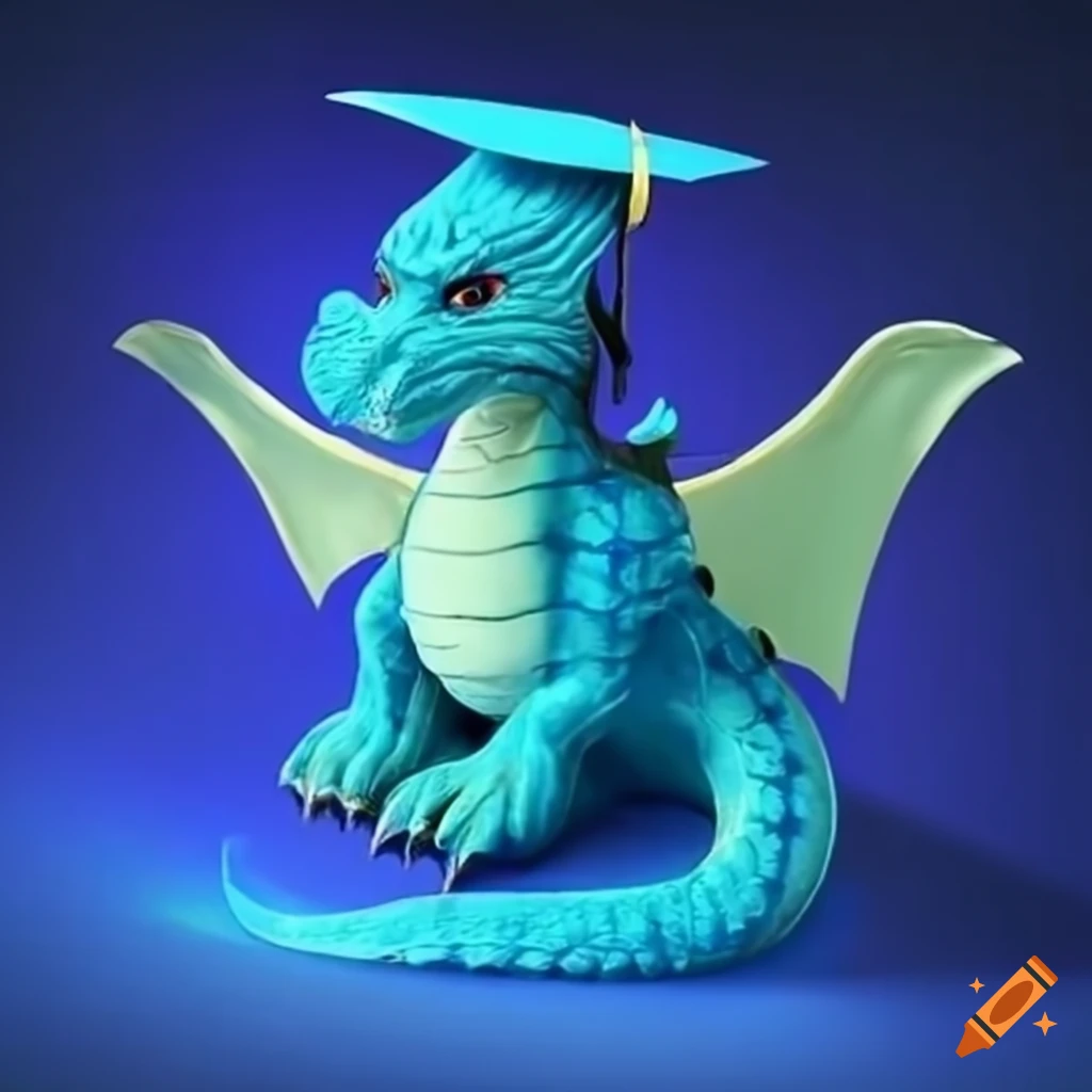 Cute little dragon image on Craiyon