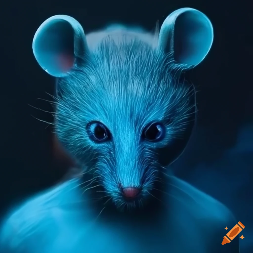 Gerbil navigating a maze inside a brain on Craiyon