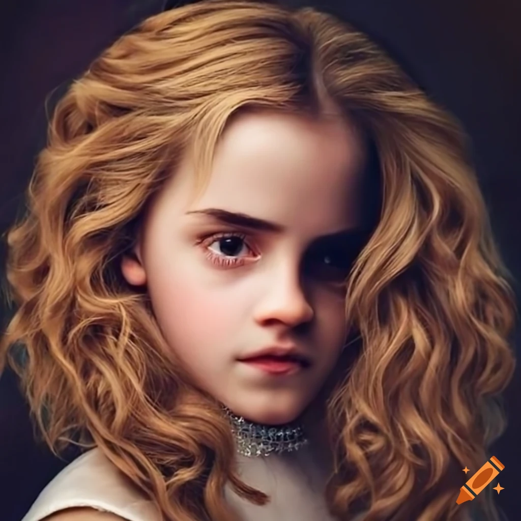 Image of hermione granger from the movie on Craiyon
