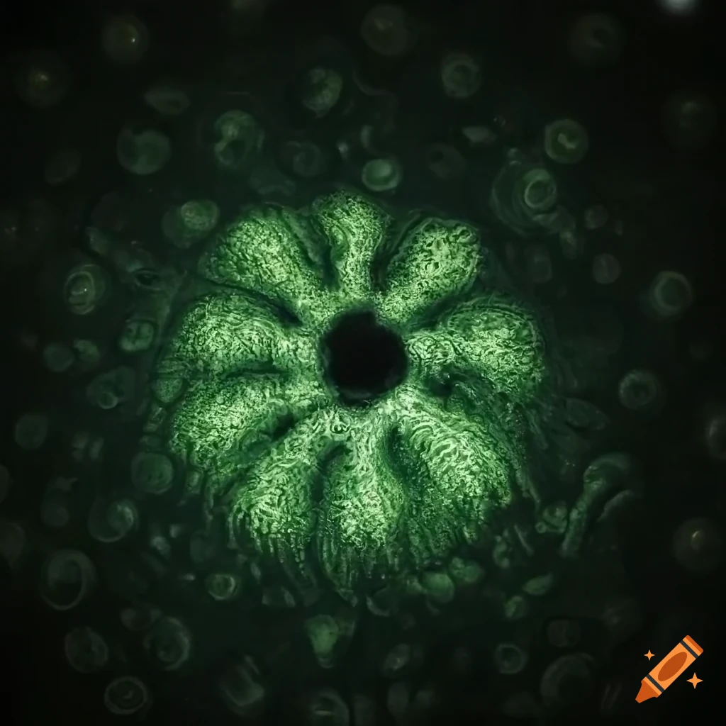 Creepy alien visuals in a 2D Metroid-like game on Craiyon