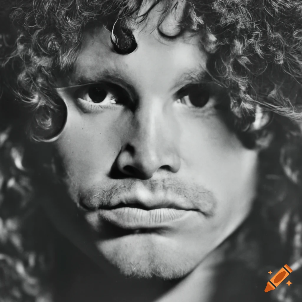 Jim morrison - legendary rock musician on Craiyon