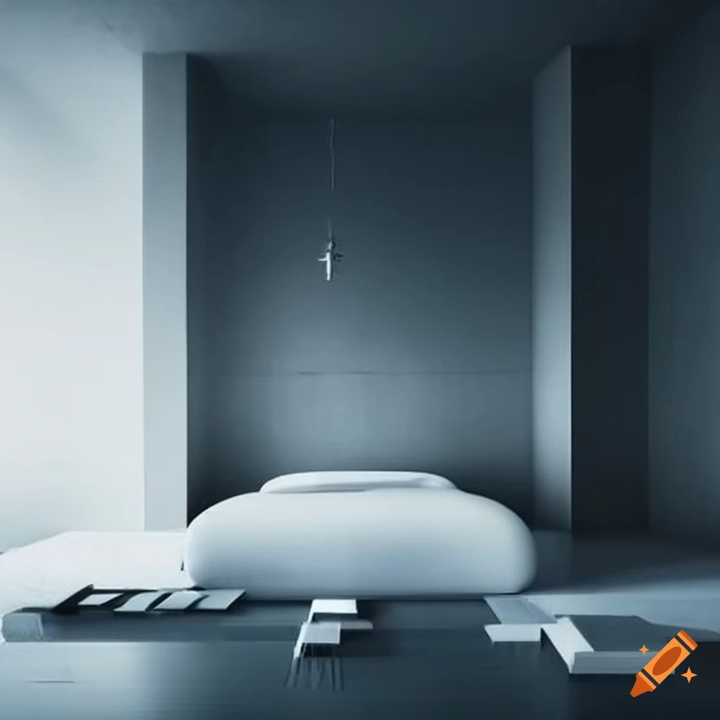 Image of ambitious minimalist architectural design on Craiyon