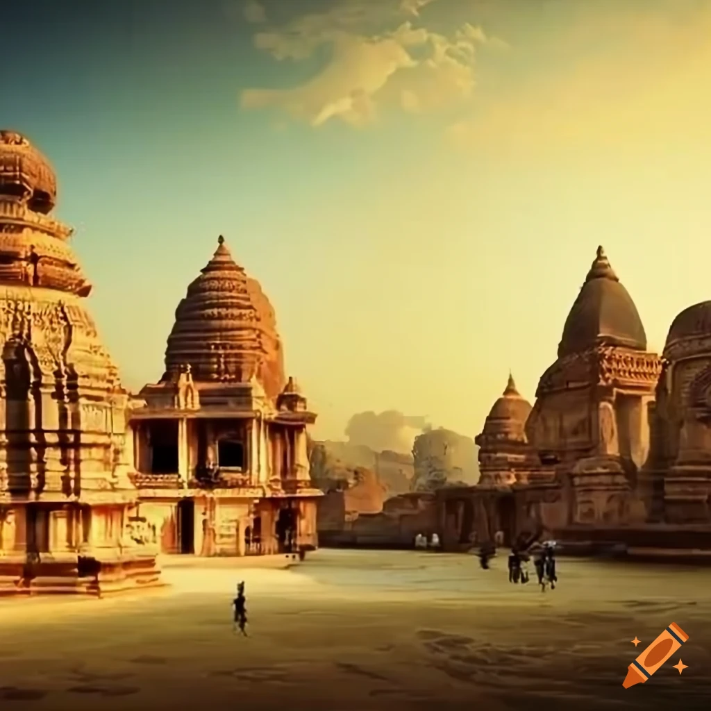 Ancient indian landscape