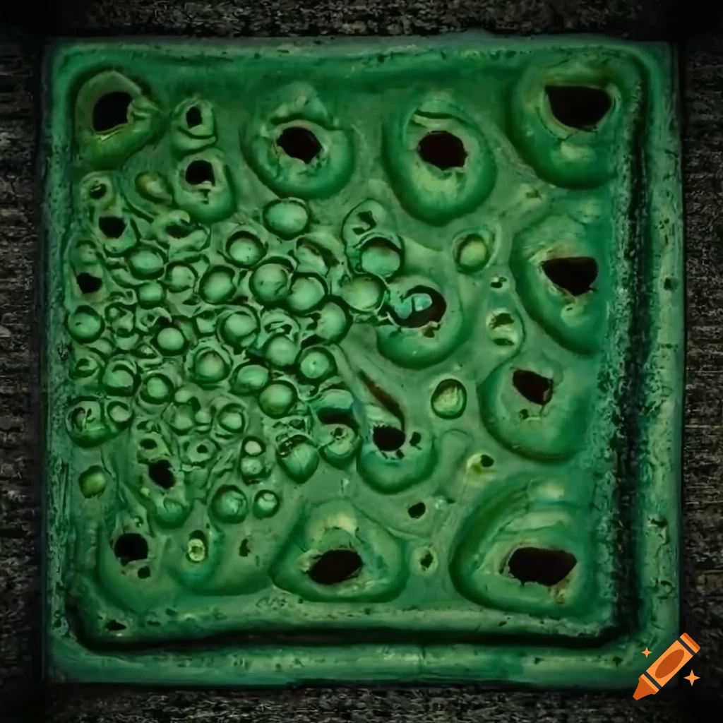 2d game art of a creepy alien in giger-inspired style on Craiyon