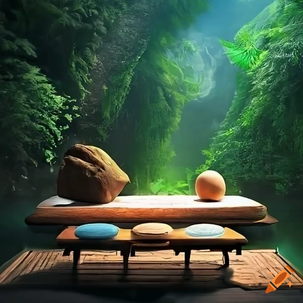 Zen room interior