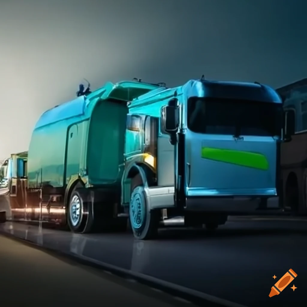 Next-gen waste management truck for eco-friendly cities