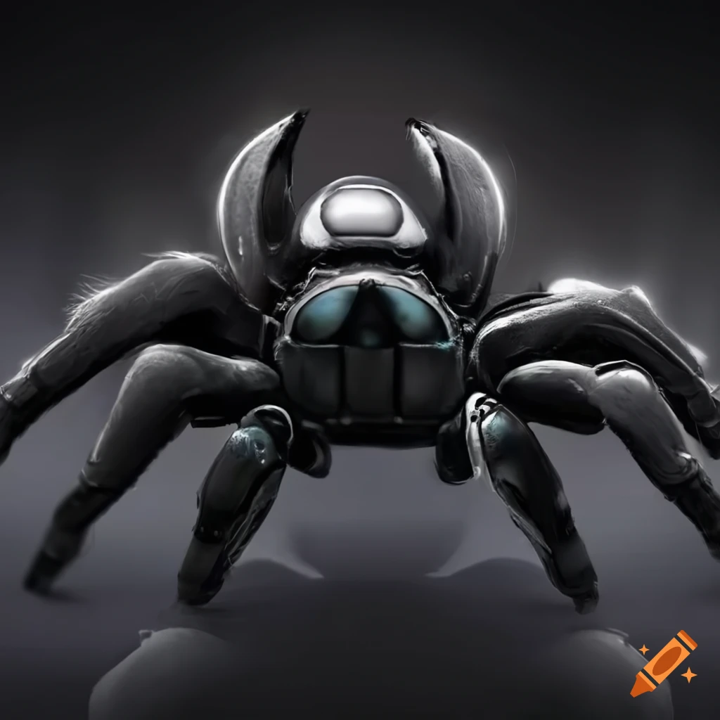 Robotic tarantula on Craiyon