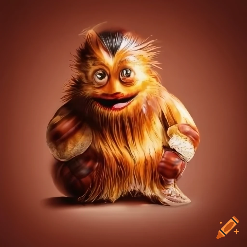 Gritty christmas drink poster with hazelnut and franzbrötchen on Craiyon