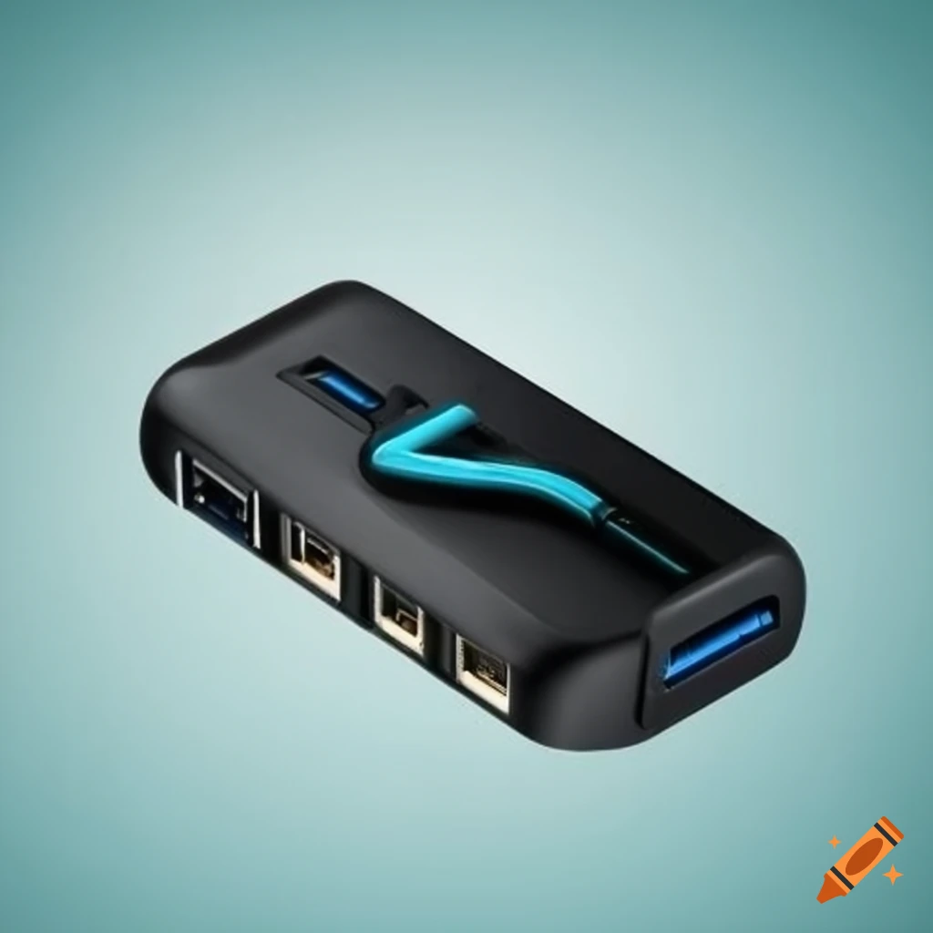 Usb hub for connecting multiple devices on Craiyon