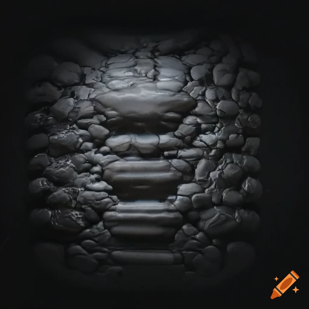 Creepy alien-themed 2d metroid game artwork