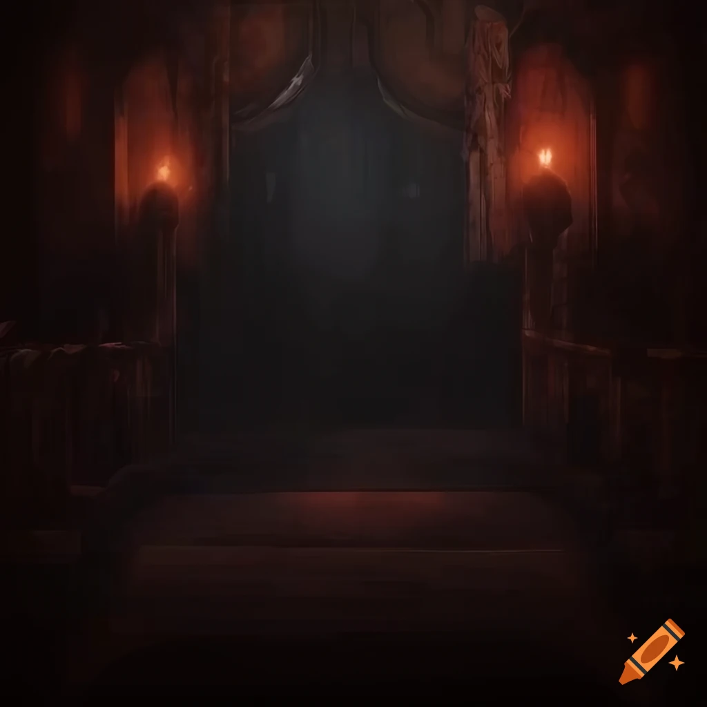 Background for dark fantasy themed video game menu screen