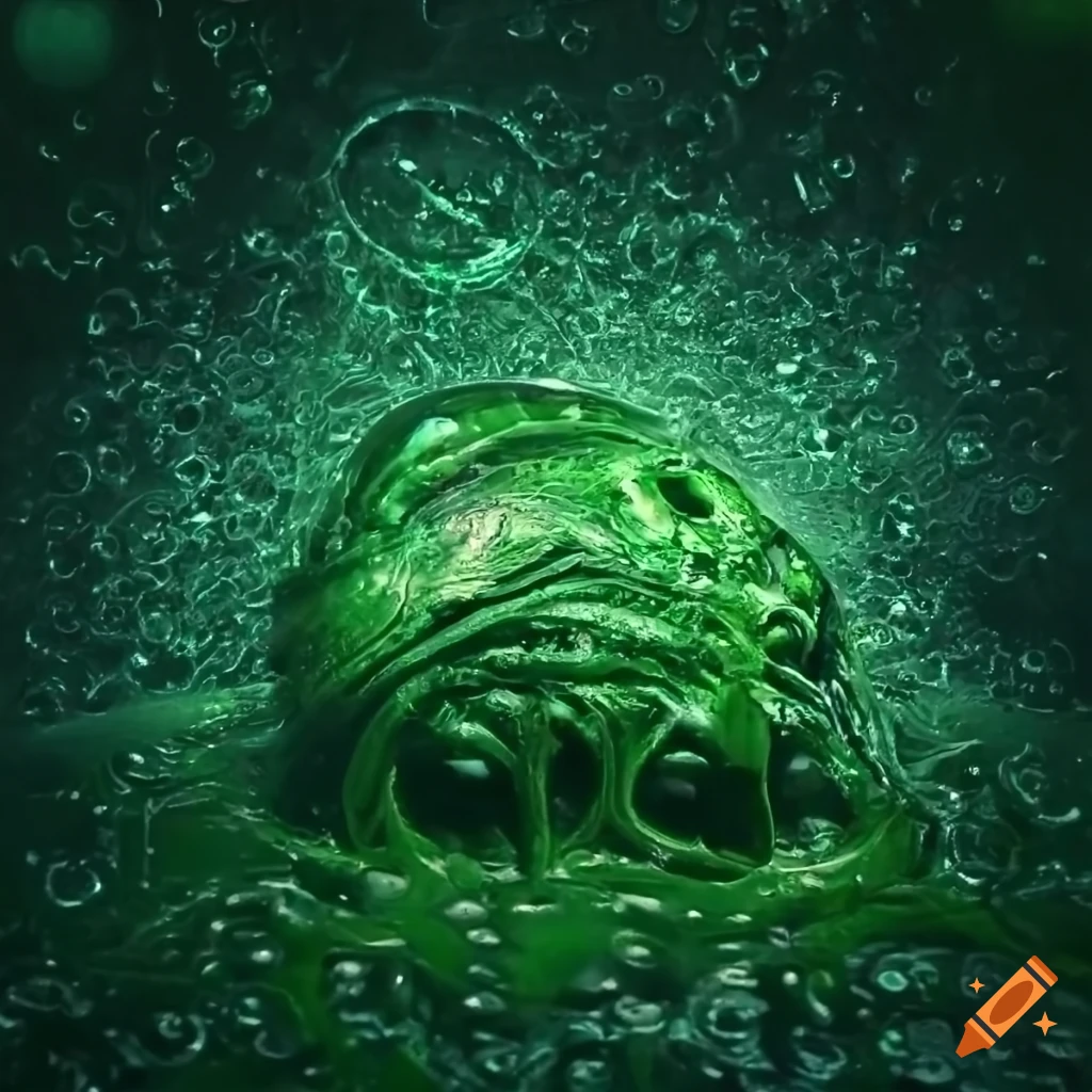 2d game art of a creepy alien in giger-inspired style