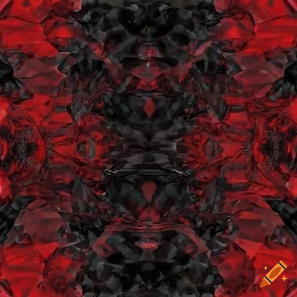 Seamless red garnet gemstone texture with sparkly white and orange ...