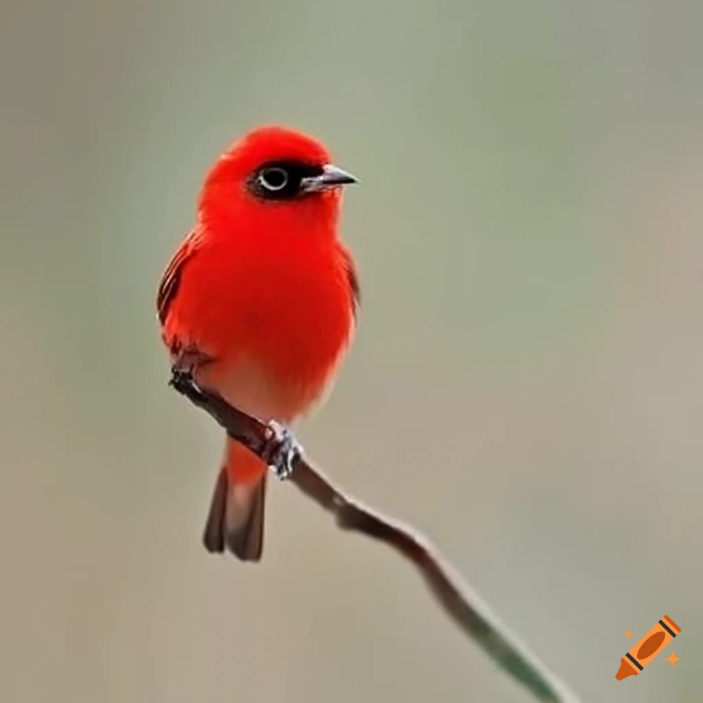 Cute bird on Craiyon