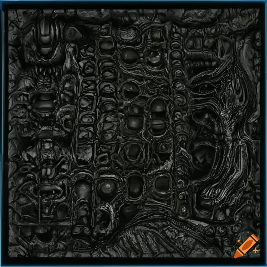 2d alien game with wet and fleshy tiles on Craiyon