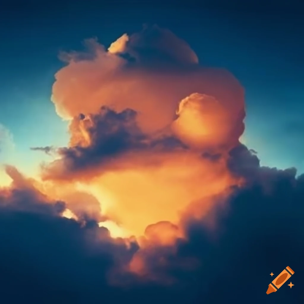 Stormy renaissance clouds