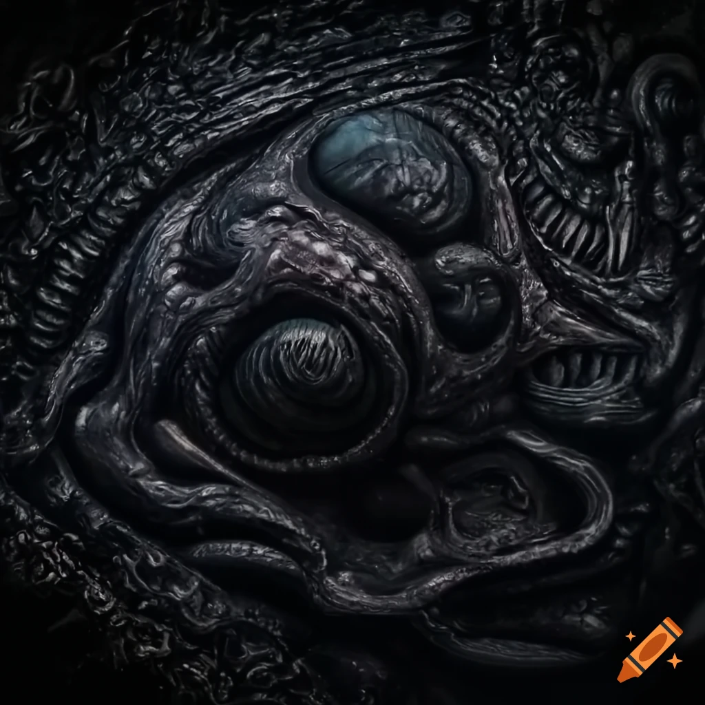 Creepy alien in a 2D game on Craiyon