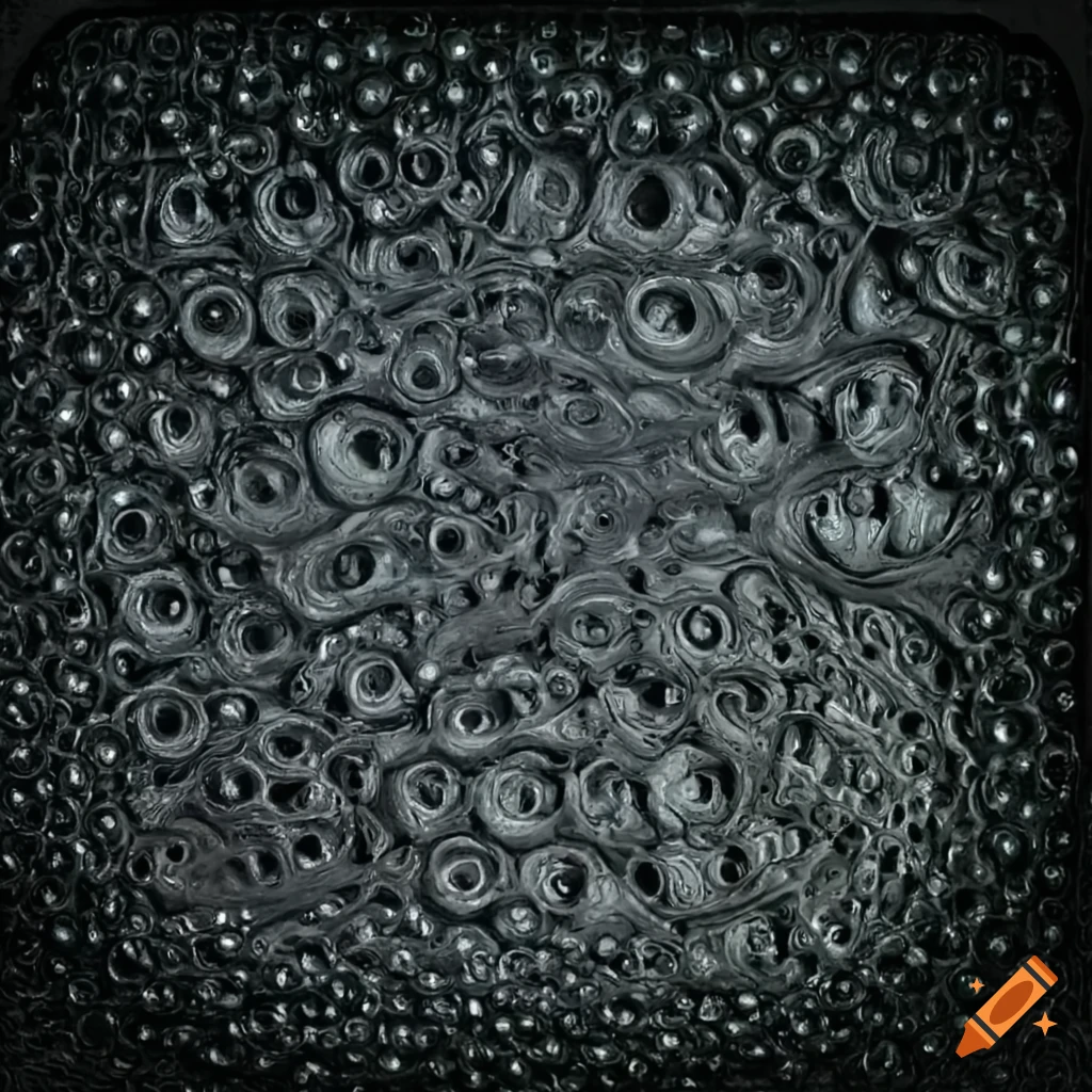 Creepy alien-themed 2D Metroid game artwork on Craiyon