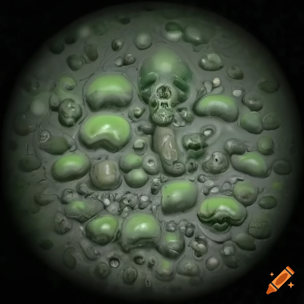 Creepy alien in a h r giger-inspired 2d game on Craiyon