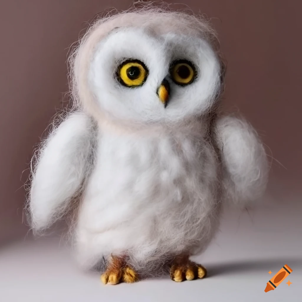 Wool owls in their natural habitat