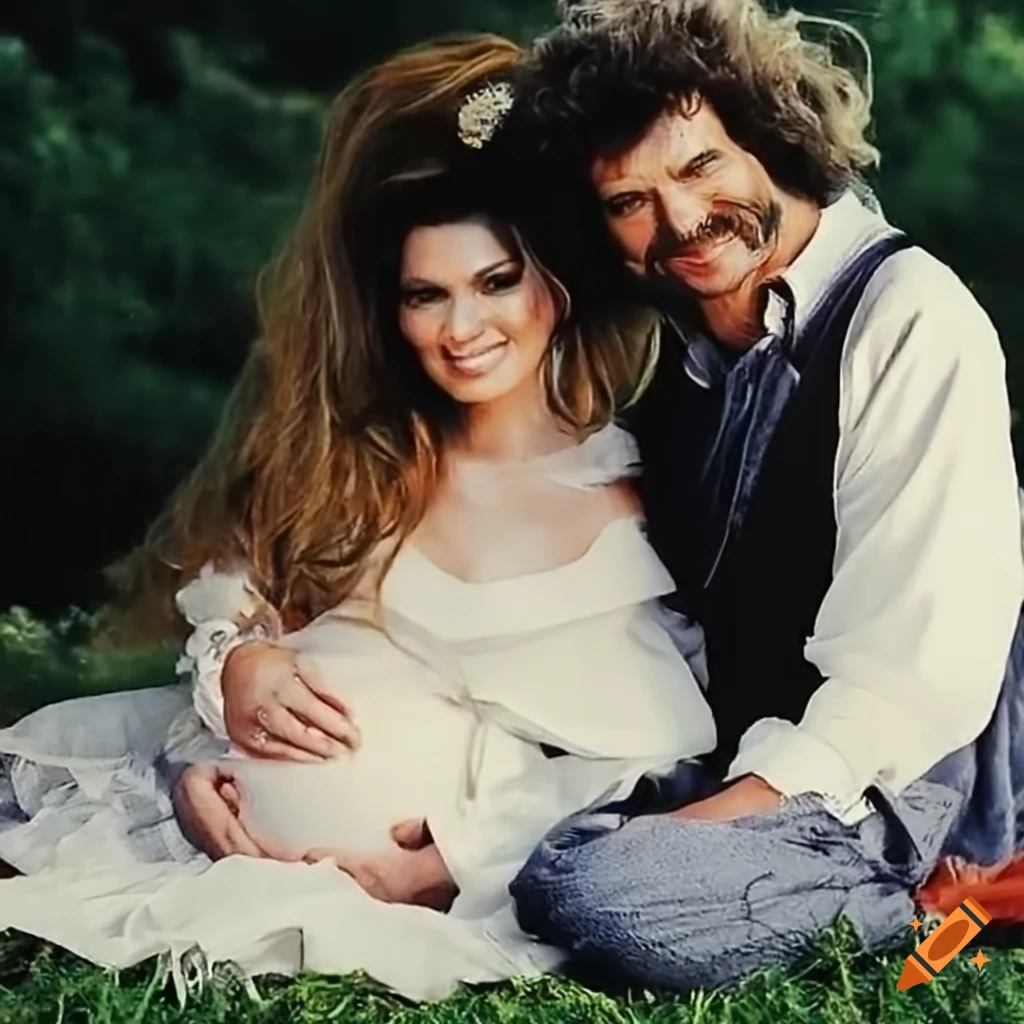 90's style photo of shania twain and mark twain on Craiyon