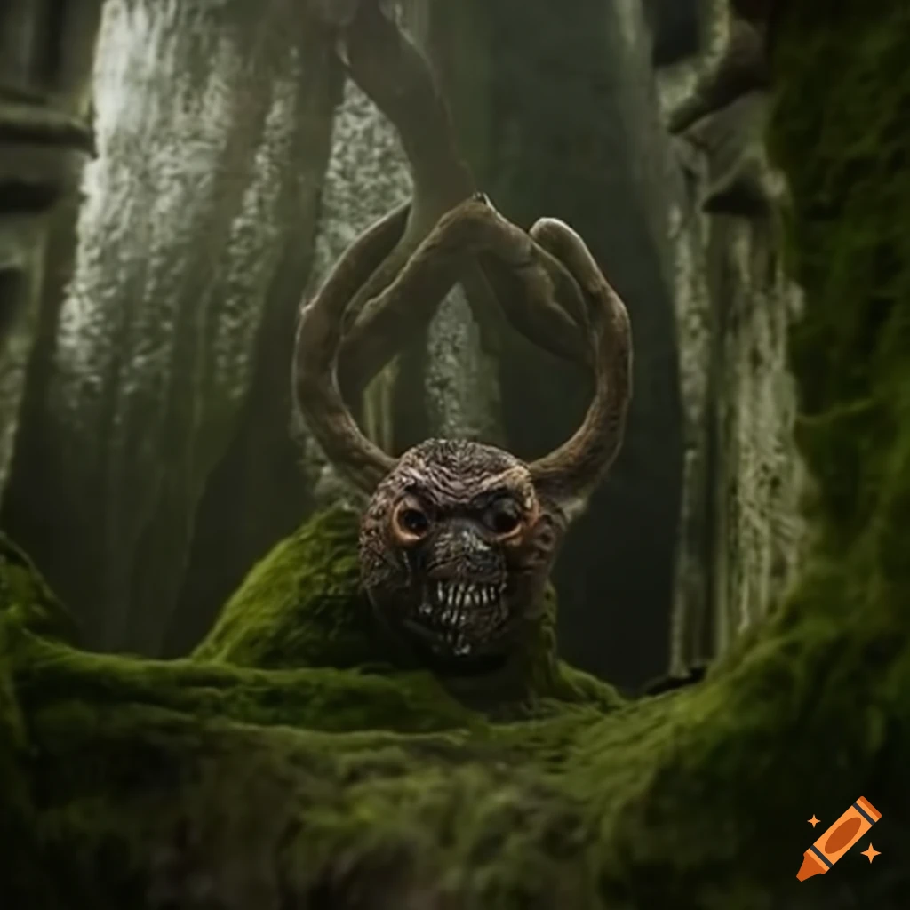 Image of mysterious cryptid in yosemite national park on Craiyon