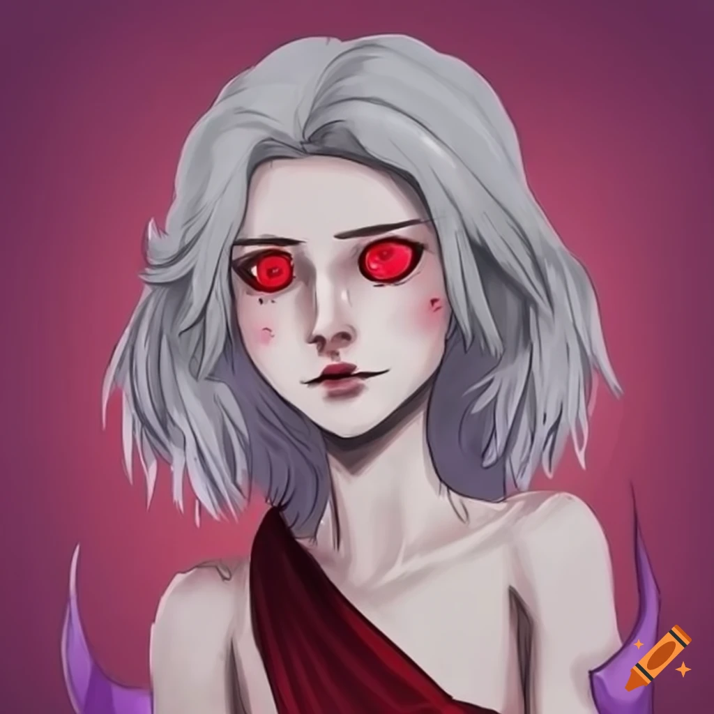 Illustration Of A Manipulative 13 year old Girl With Whitish Grey illustration-of-a-manipulative-13-year-old-girl-with-whitish-grey
