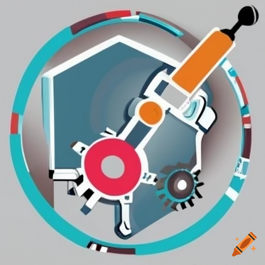 Logo With Technical Team And Machinery Showcasing Teamwork On Craiyon logo-with-technical-team-and-machinery-showcasing-teamwork-on-craiyon